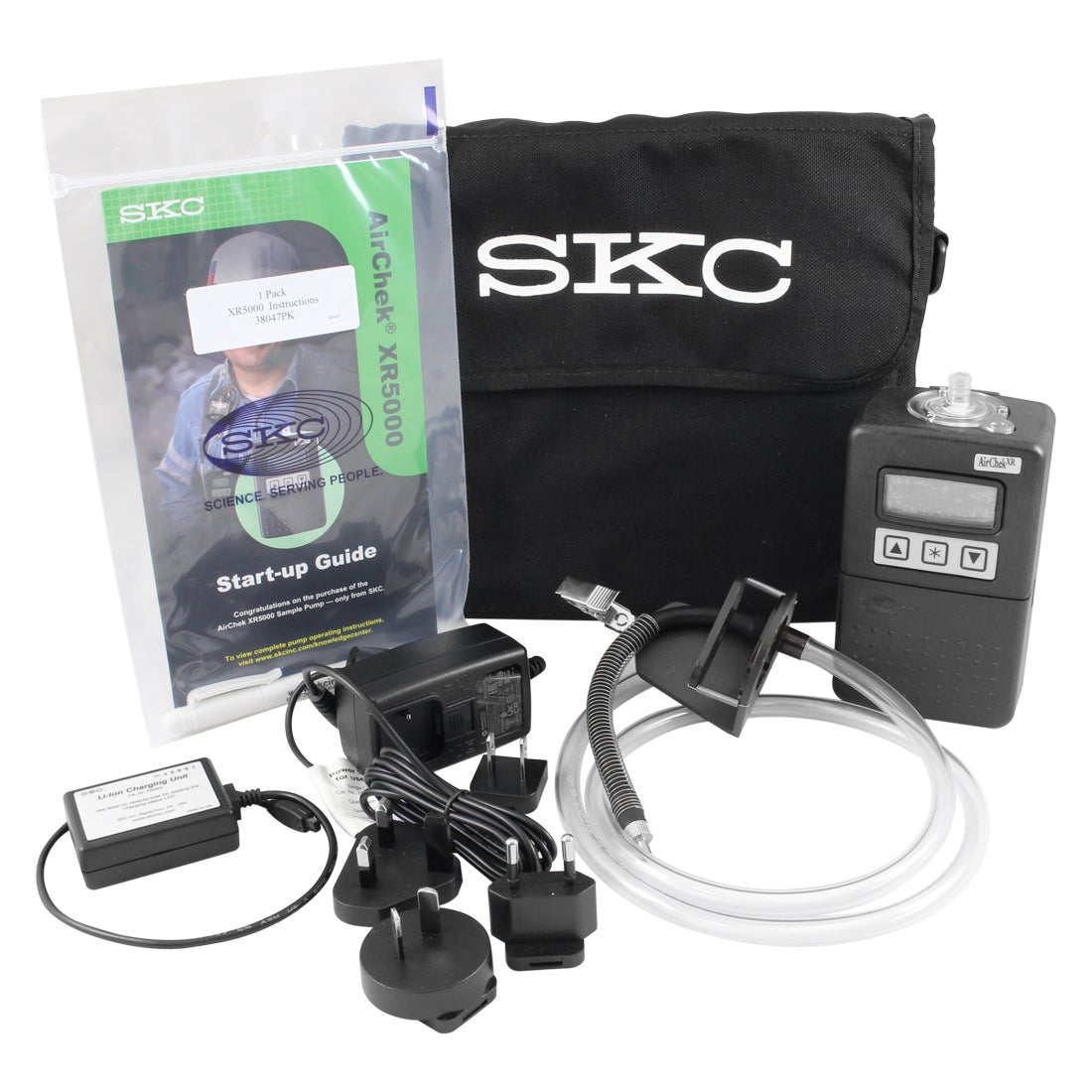 AirChek XR5000 with High Power Battery Single High Flow Pump Kit