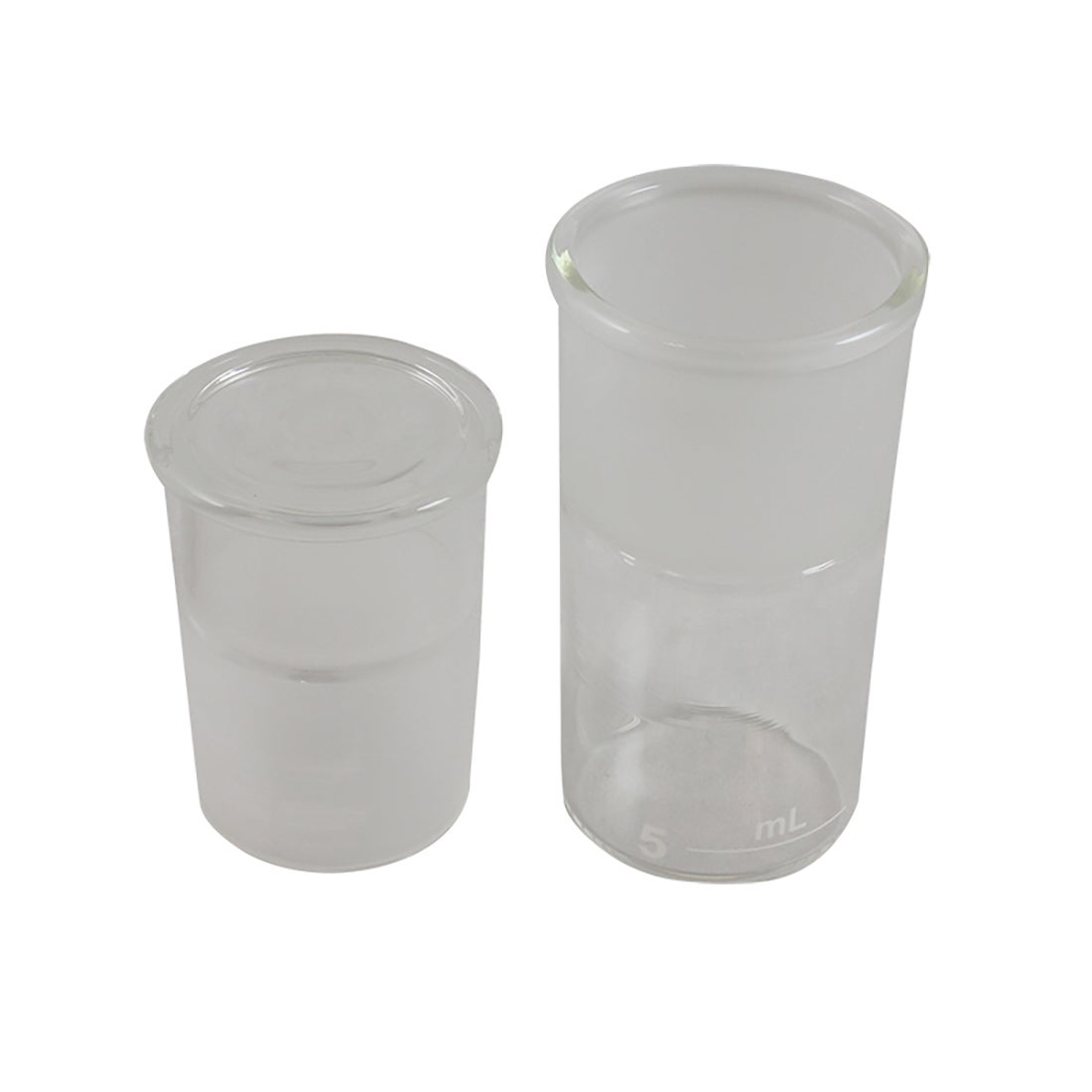BioSampler 5-ml Collection Vessel (bottom) and Ground Joint Cap