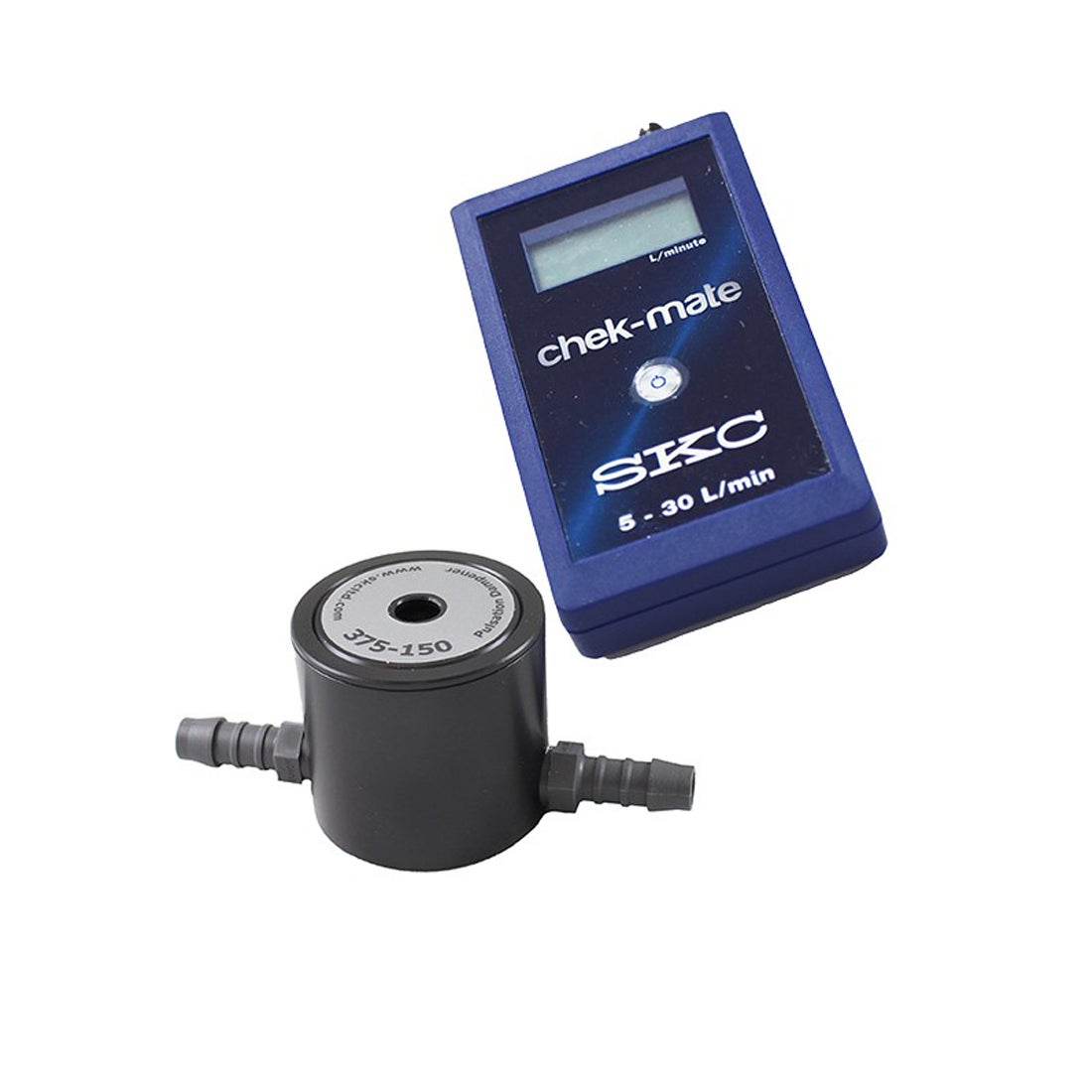 chek-mate Flowmeter w/CalChek, 5.0-30.0 L/Min, w/UKAS Cert, Kit