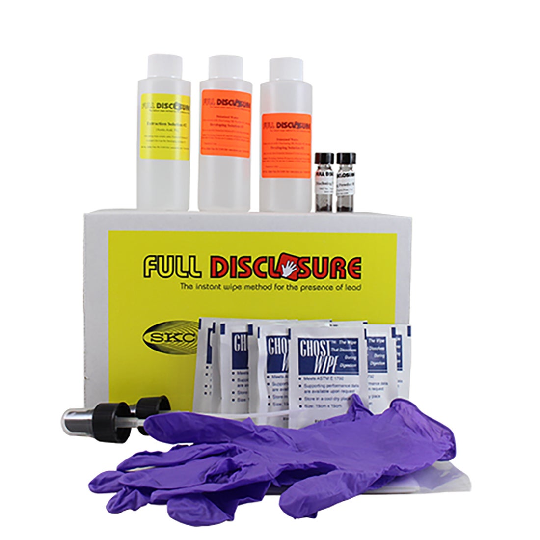 Full Disclosure Lead Wipe Kit, Qualitative