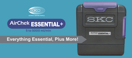 SKC Announces the AirChek Essential+ Sampling Pump